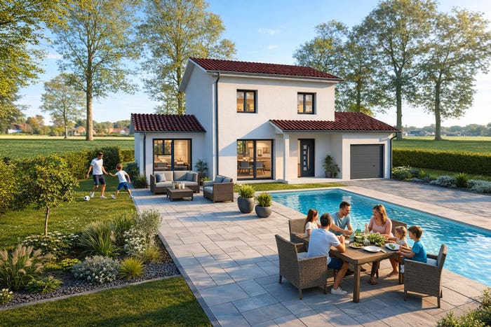 Jonage - Maison 4 pièces à vendre