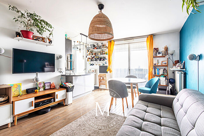 Appartement à vendre - Gentilly, Chaperon Vert - 3 pièces - 2 chambres