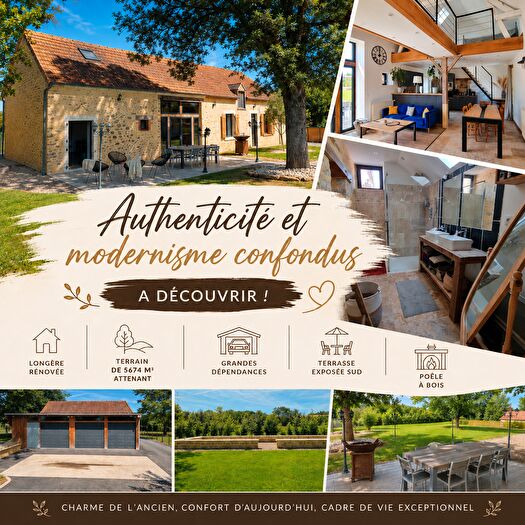 Montipouret - Maison 4 pièces à vendre