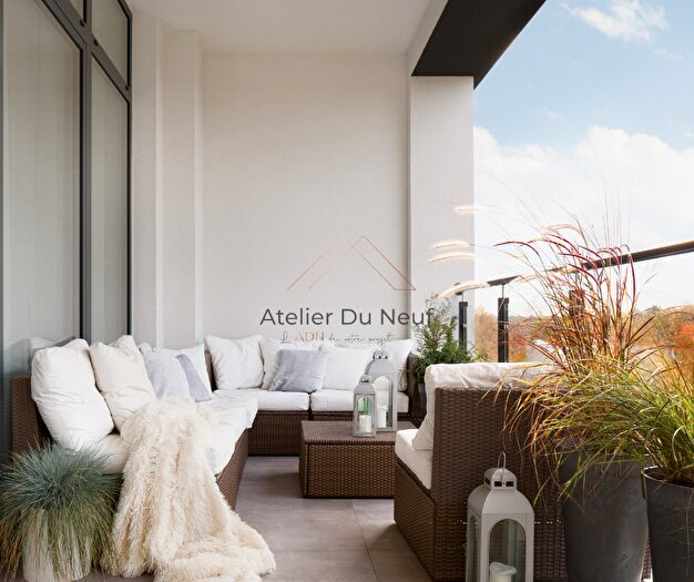 Appartement à vendre - Montévrain - 2 pièces - 1 chambre