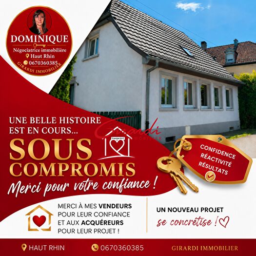 Maison 4 pièces à vendre à Mulhouse, Dornach