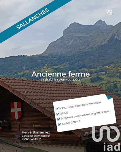 Maison à vendre - Sallanches, Saint-Martin - 10 pièces - 5 chambres