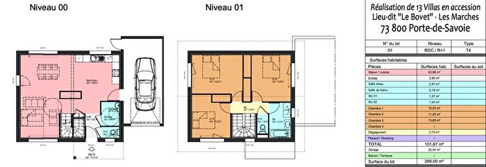 Maison 4 pièces à vendre à Les Marches
