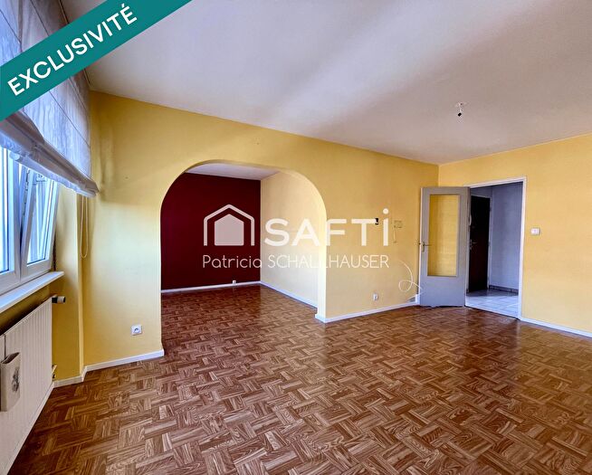 Mulhouse, Bourtzwiller : Appartement 5 pièces à vendre