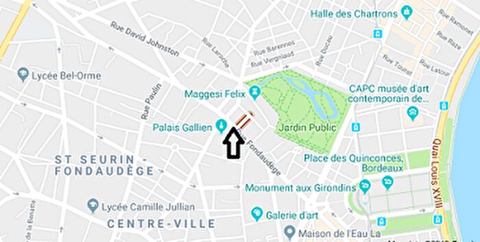 Appartement 1 pièce à Jardin Public, Bordeaux, à louer