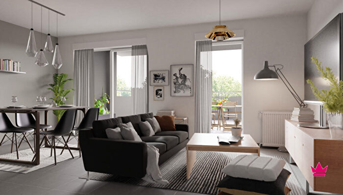 Appartement à vendre - Meyzieu, Sud Est - 3 pièces - 2 chambres