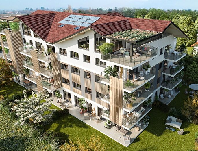 Appartement à vendre - Archamps - 2 pièces - 1 chambre