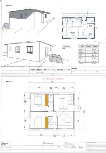 Maisons à vendre et appartements à louer - 2