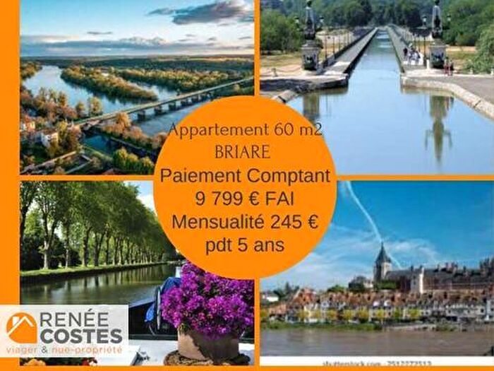 Appartement à vendre - Gien, Nord - 3 pièces - 2 chambres