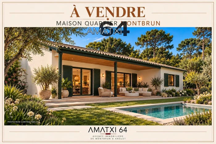 Anglet, Montbrun : Maison à vendre