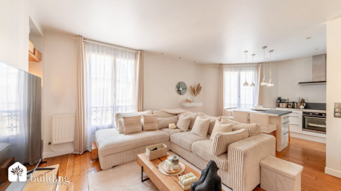 Appartement à vendre - Levallois-Perret, Front de Paris - 3 pièces - 1 chambre