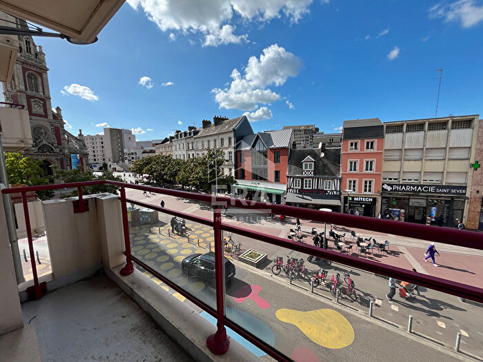 Appartement à vendre - Rouen, Centre-ville Rive gauche - 4 pièces - 3 chambres