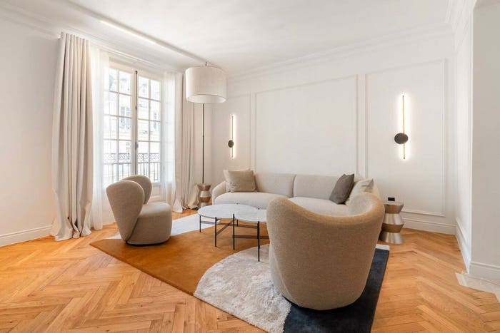 Triangle d'Or, Paris 8ème arrondissement : Appartement 7 pièces à louer