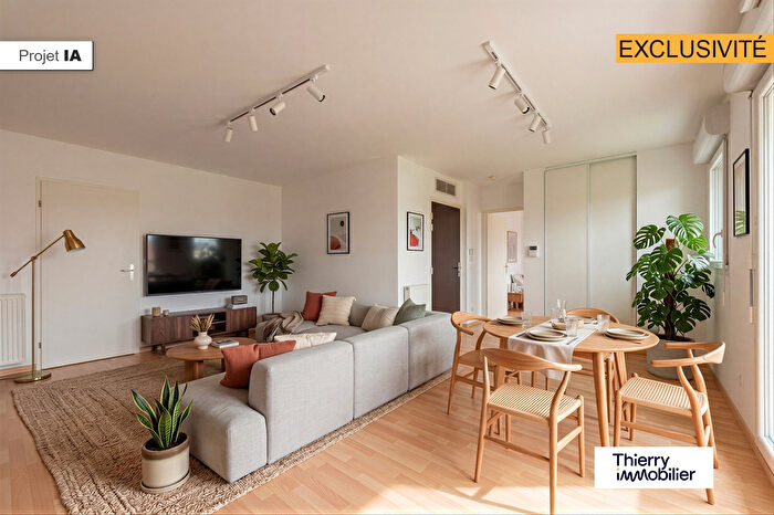 Appartement 3 pièces à Nantes, Malakoff, à vendre