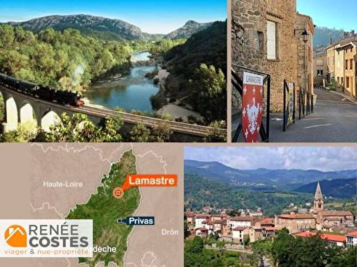 Lamastre - Maison 4 pièces à vendre