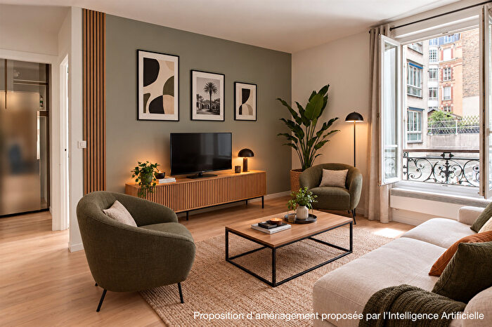Paris 17ème, Ternes, Maillot : Appartement 2 pièces à vendre