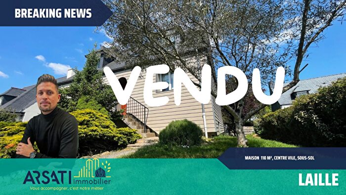 Maison à vendre - Laillé - 5 pièces - 3 chambres