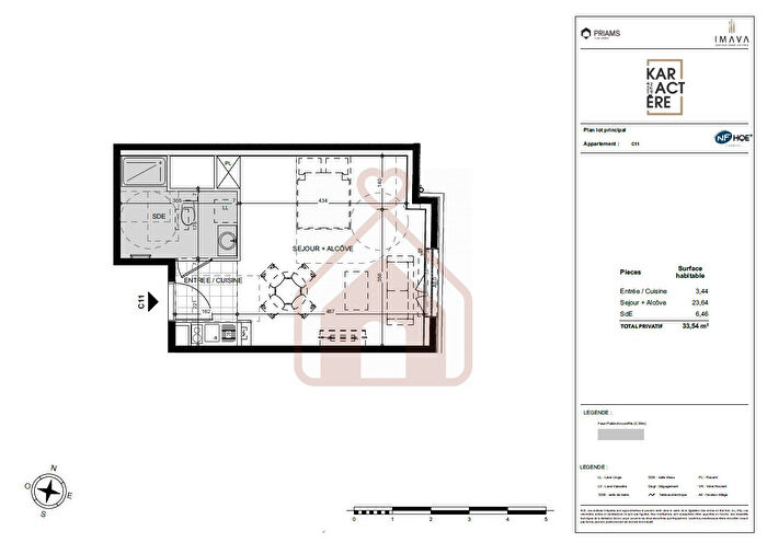 Le Kremlin-Bicêtre, Mairie, Salengro : Appartement 1 pièce à vendre
