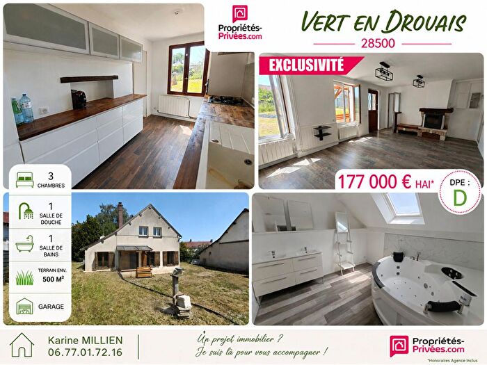 Maison 4 pièces à vendre - Vert-en-Drouais