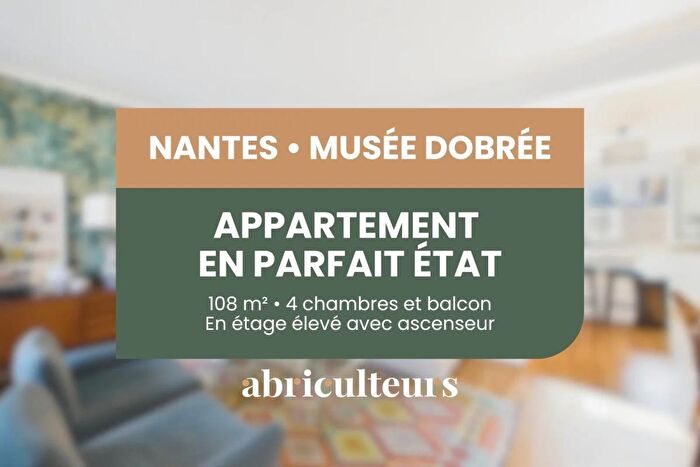 Appartement à vendre - Nantes, Centre-ville - 5 pièces - 4 chambres