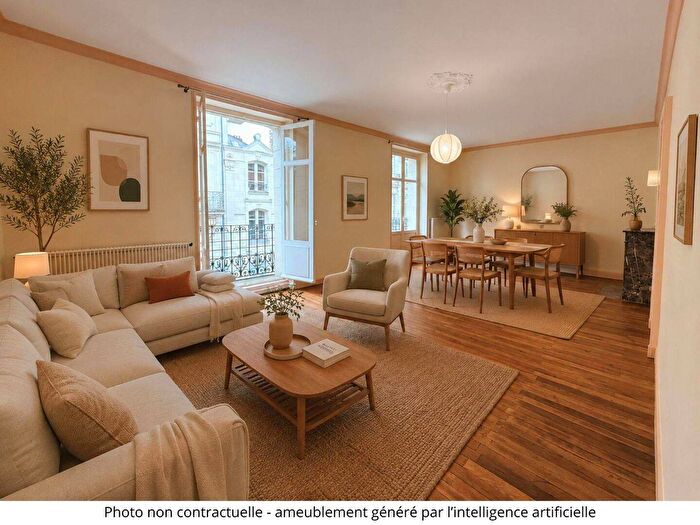 Centre, Angers : Appartement 3 pièces à louer