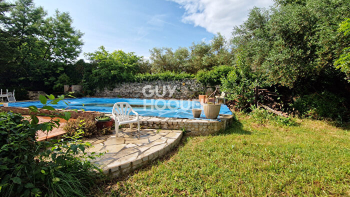 Maison à vendre - Aujargues - 9 pièces - 6 chambres