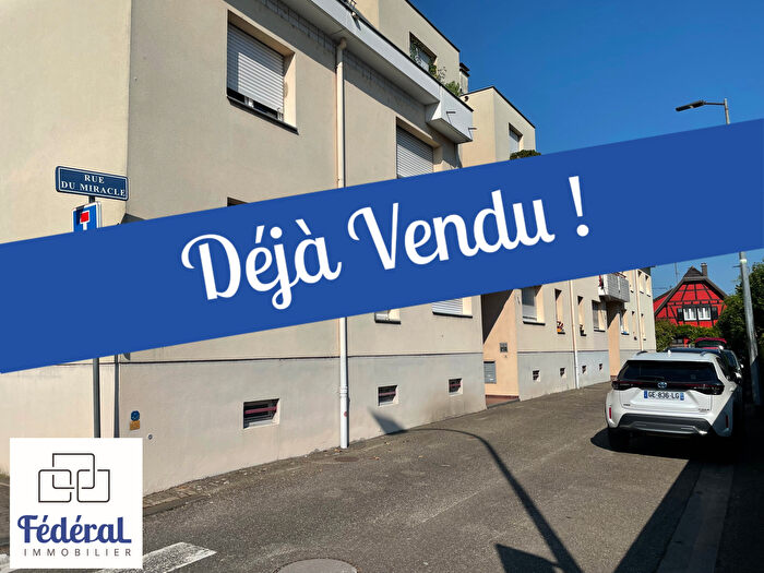 Appartement à vendre - Strasbourg, Robertsau - 3 pièces - 2 chambres
