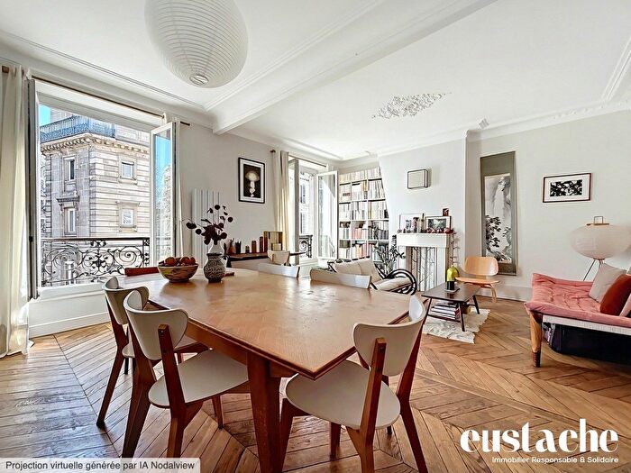 Appartement à vendre - Paris e , Jules Joffrin - 3 pièces - 1 chambre