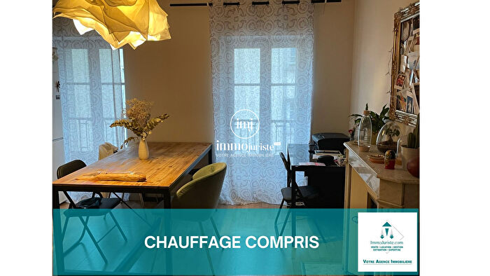 Appartement à louer - Limoges, Centre-ville, Hôtel de Ville, Emailleurs - 2 pièces - 1 chambre