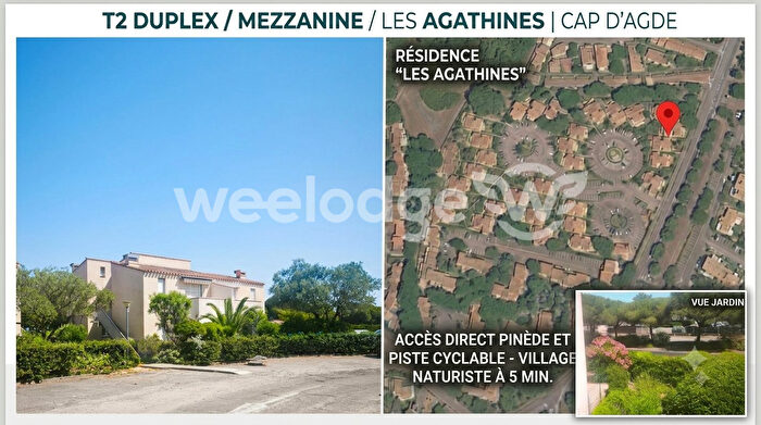 Appartement 2 pièces à vendre à Agde