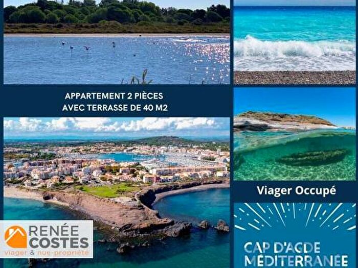Appartement à vendre - Agde, Le Cap dAgde - 2 pièces - 1 chambre