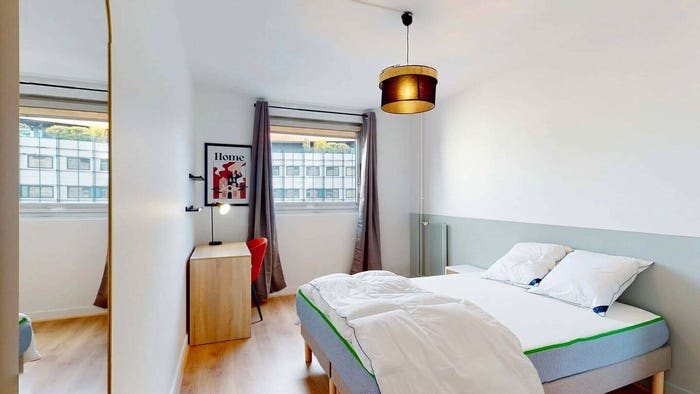 Appartement 1 pièce à louer - Gambetta, Courbevoie