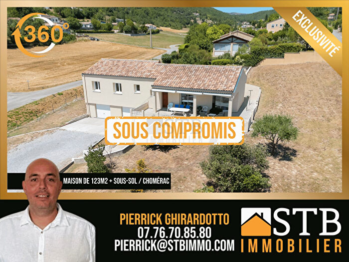 Maison à vendre - Chomérac - 6 pièces - 3 chambres