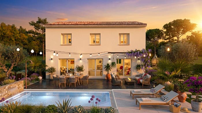 Le Thoronet : Maison 6 pièces à vendre