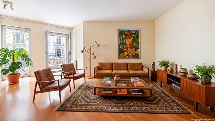 Appartement 3 pièces à Paris 16ème, Porte de Saint-Cloud, Auteuil-Sud, à vendre