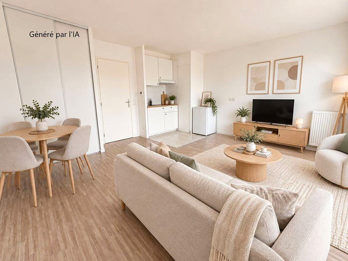 Centre Ville-mail-Golf-Epluches-Pt Petit, Saint-Ouen-l'Aumône : Appartement 1 pièce à louer