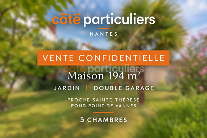 Maison 8 pièces à vendre - Nantes, Sainte-Thérèse, Rond-Point de Vannes