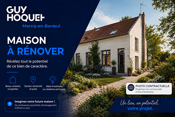 Maison 5 pièces à Marcq-en-Bar ul, Pont, Montplaisir, à vendre