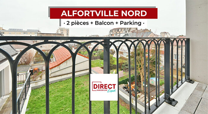 Appartement à vendre - Alfortville, Mairie, Gare - 2 pièces - 1 chambre