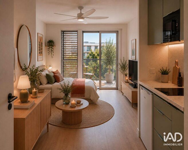 Lyon 3ème, Monchat : Appartement 1 pièce à vendre