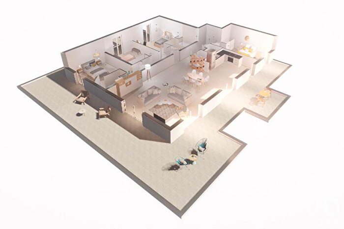 Appartement à vendre - Vallauris, Pertuades - 5 pièces - 4 chambres