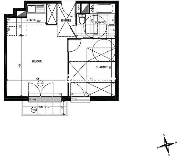 Appartement 2 pièces à louer - Neuilly-Plaisance, Bel Air, Clémenceau, Carnot