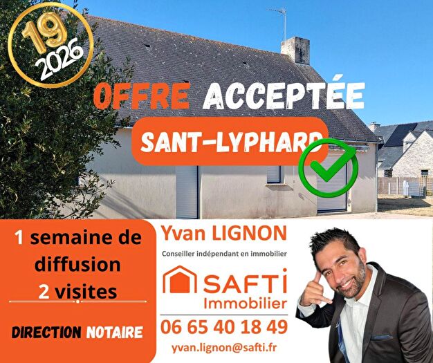 Maison 4 pièces à Saint-Lyphard, à vendre