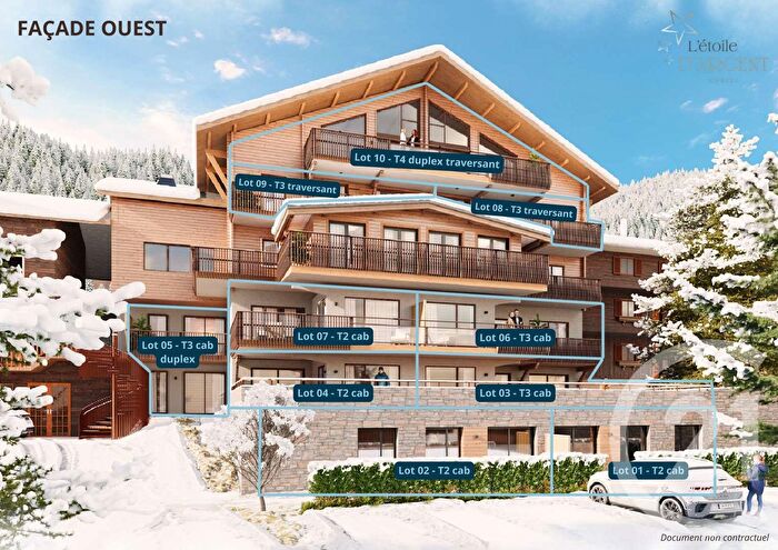 Appartement à vendre - Châtel - 3 pièces - 2 chambres