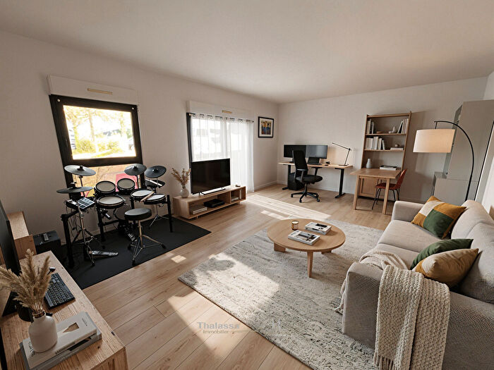 Appartement à vendre - Nantes, La Jonelière, Le Petit Port - 2 pièces - 1 chambre