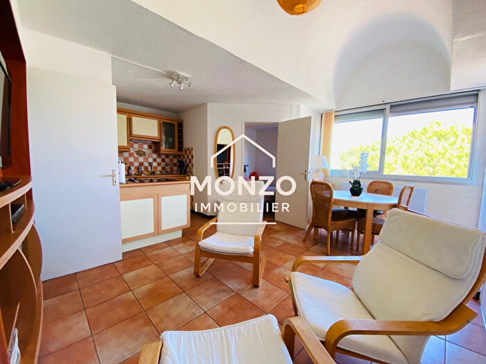 Appartement à vendre - Gruissan, Centre-ville, Village, Port - 3 pièces - 2 chambres