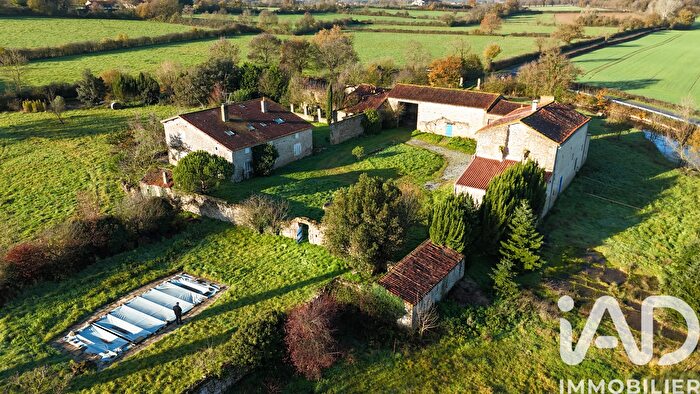 Maison à vendre - Saint-Germain-de-Prinçay - 7 pièces - 6 chambres