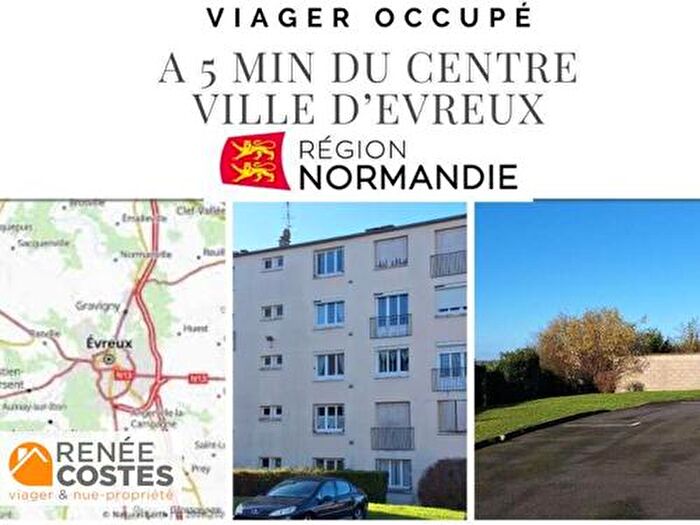 Appartement à vendre - Évreux, Clos-au-Duc, Le Buisson - 4 pièces - 3 chambres