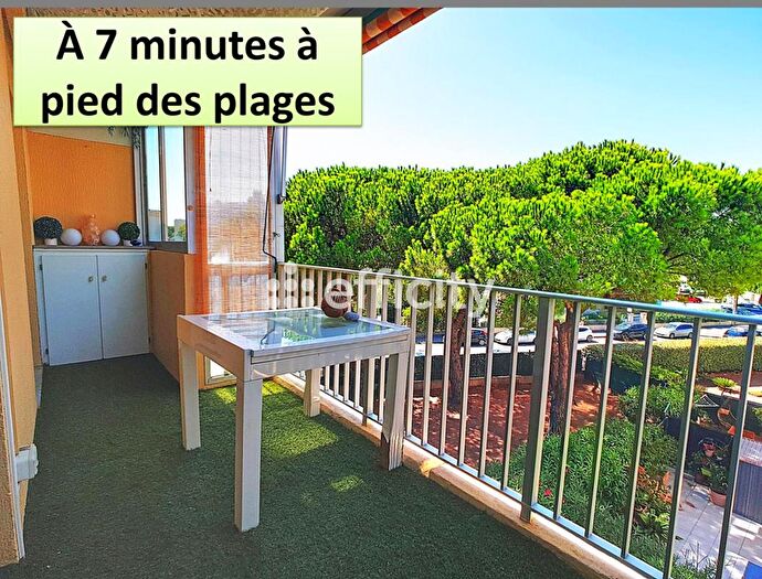 Appartement à vendre - Fréjus, Fréjus Plage - 3 pièces - 2 chambres