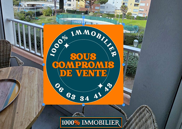 Appartement à vendre - Agde, Le Cap dAgde - 1 pièce